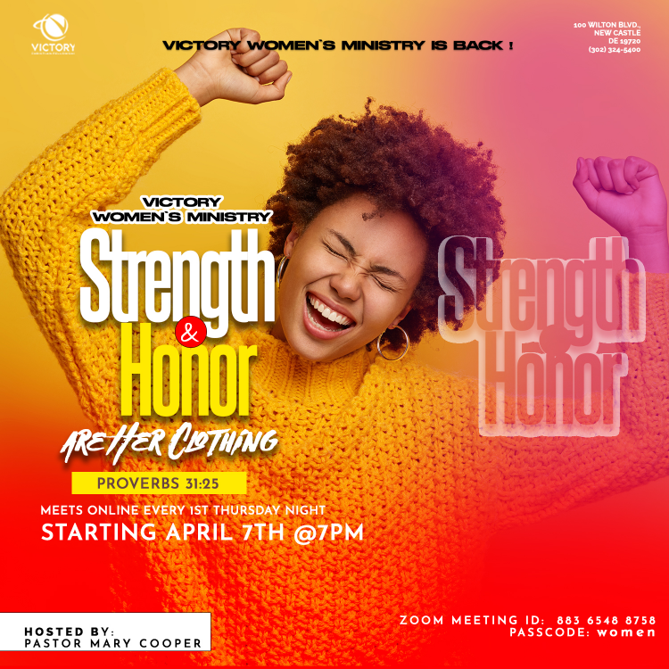 Victory Women's Ministry - Meets Every First Thursday of the Month ...