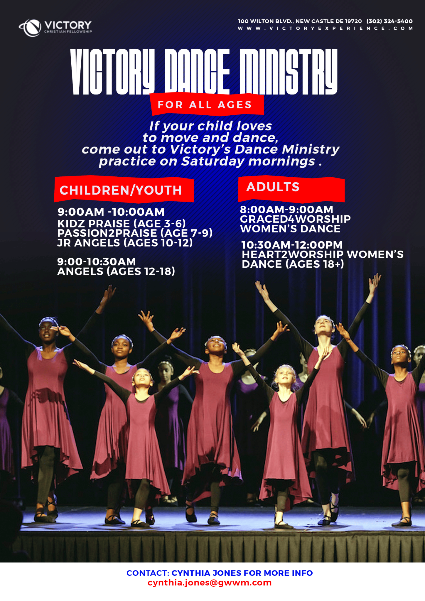VICTORY DANCE MINISTRY FOR ALL AGES: SATURDAY MORNINGS - New Castle ...