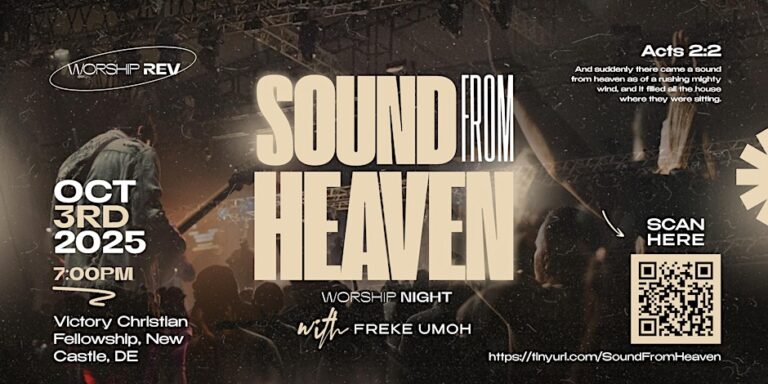 Sound From Heaven: Worship Night With Freke Umoh, October 3rd, 2025 @ 7 ...